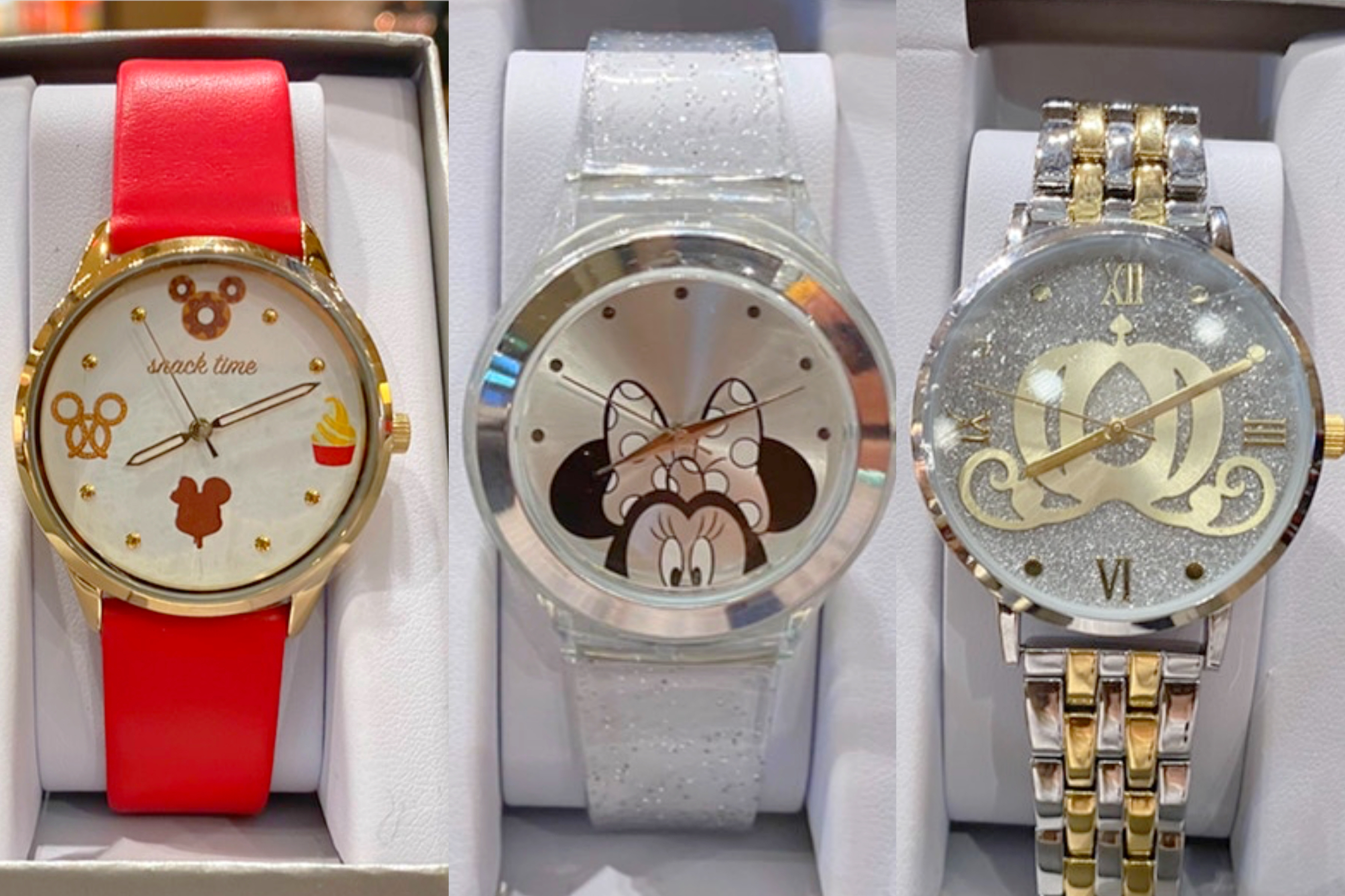 PHOTOS: New Minnie, Cinderella, and Park Snacks Watches Arrive at ...