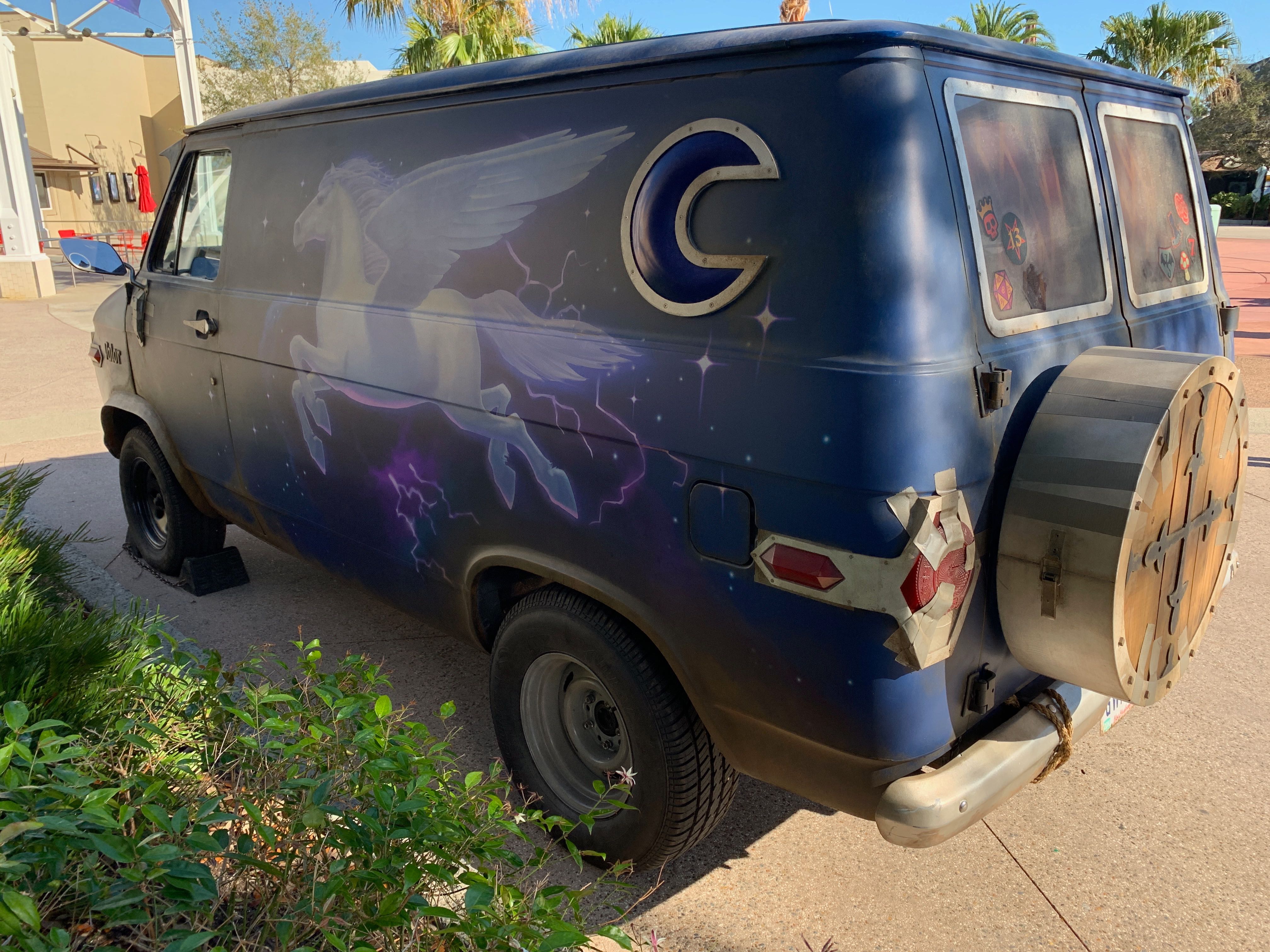 PHOTOS: Disney Pixar's "Onward" Guinevere Van Photo Op Rolls Into ...