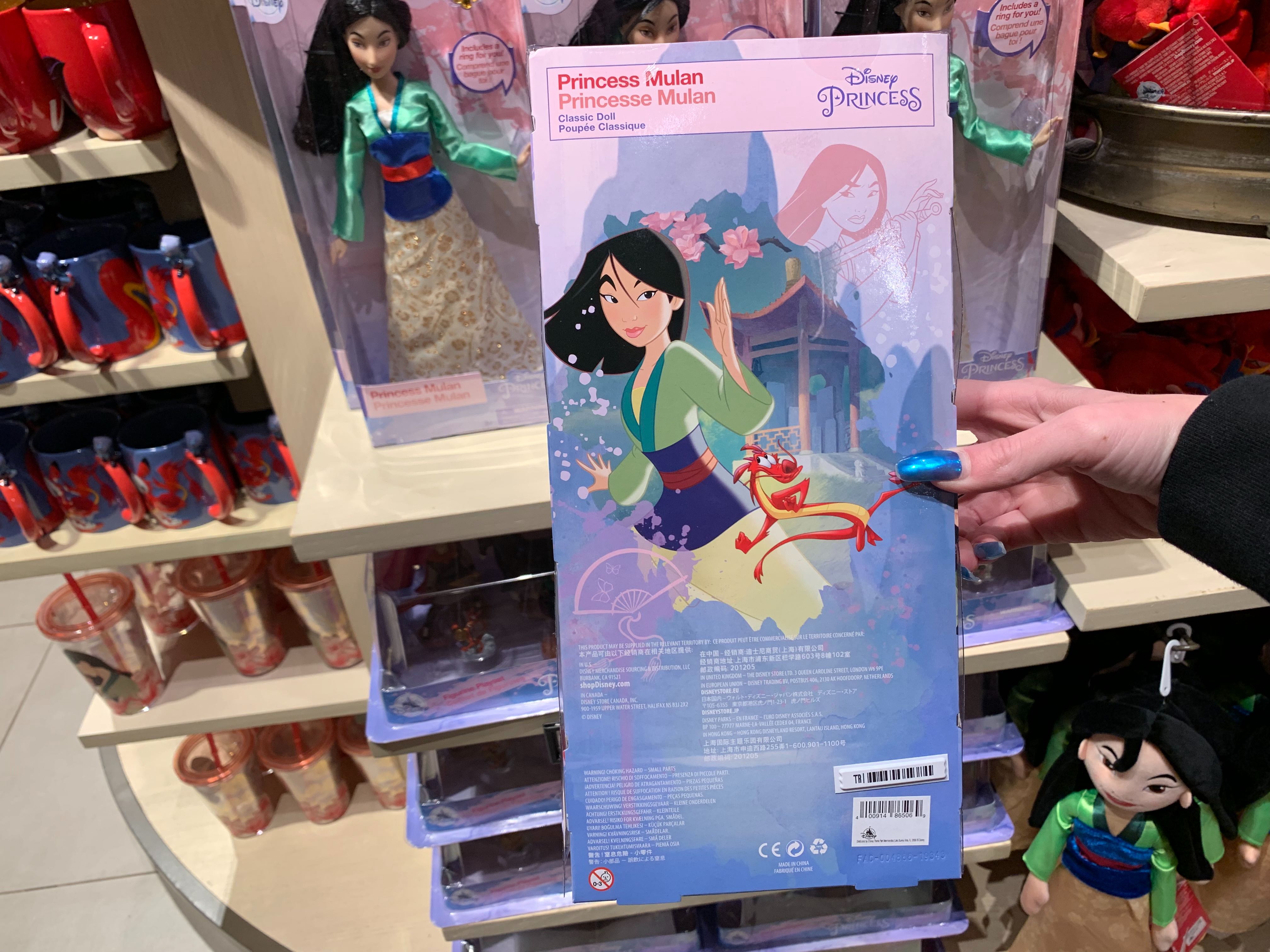PHOTOS: New Live-Action "Mulan" Merchandise Arrives at Disneyland ...